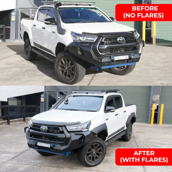 Hilux N80 GR Style Flares RockarmorNZ – AJF 4X4