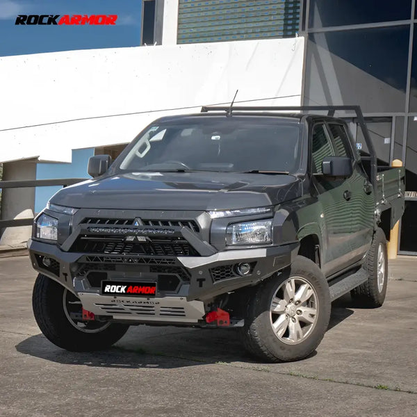 Rockarmor Gt Hoopless Bullbar Combo Pack Mitsubishi Mv – AJF 4X4